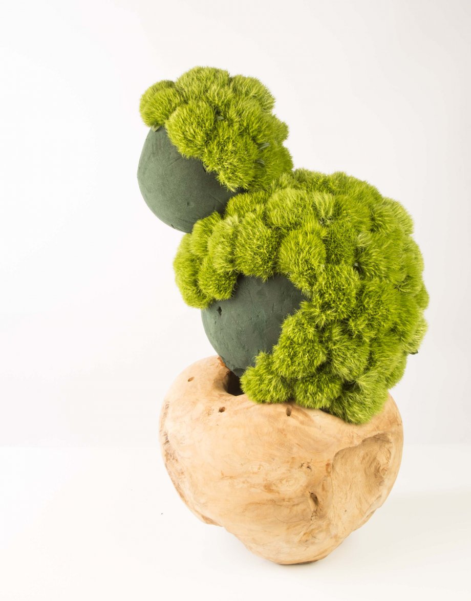 Photo tutorial: flower design with Green Trick | Flower Factor