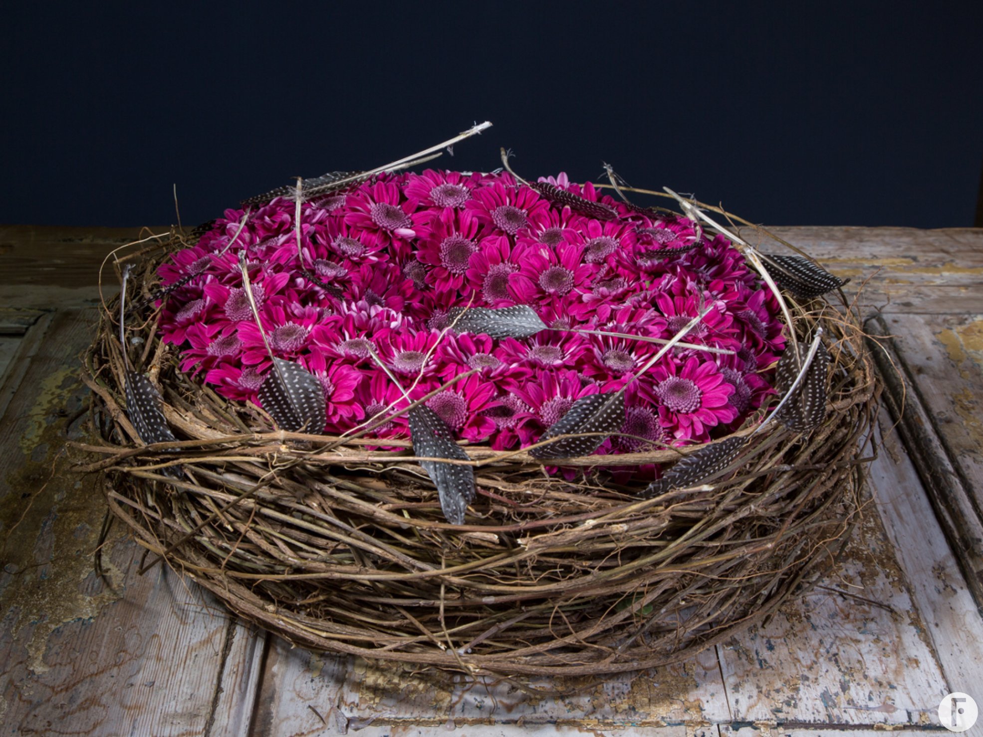 Purple funeral flower design | Flower Factor